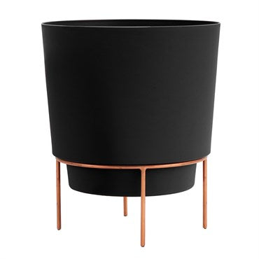 Bloem Hopson Planter with Metal Stand – Denchfield Nursery, Inc.