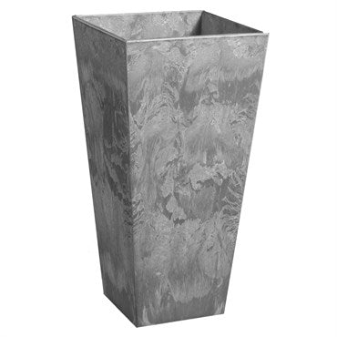 Artstone Ella Grey Tall Planter – Denchfield Nursery, Inc.