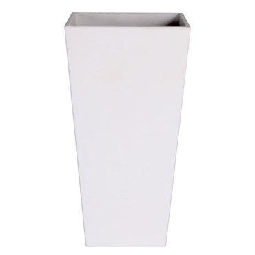 Artstone Ella White Tall Planter – Denchfield Nursery, Inc.